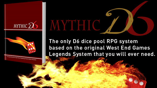 Sneak Peak at the MYTHIC D6 Kickstart – Khepera Publishing